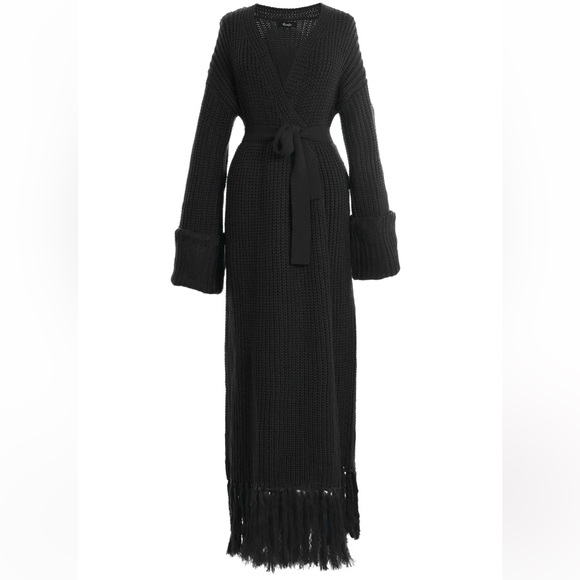 Hanifa | Dresses | Hanifa Official Miya Knit Cardigan Dress | Poshmark